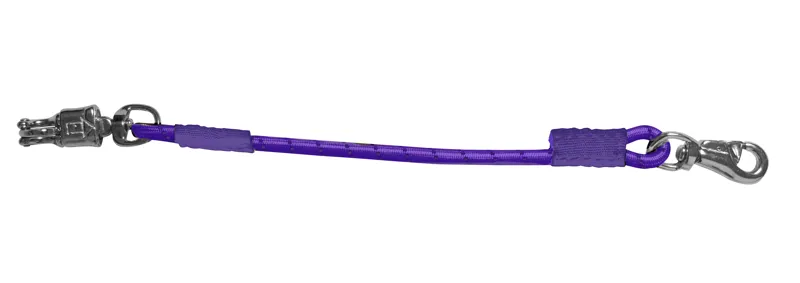 Roma Bungee Trailer/Stable Tie - Purple